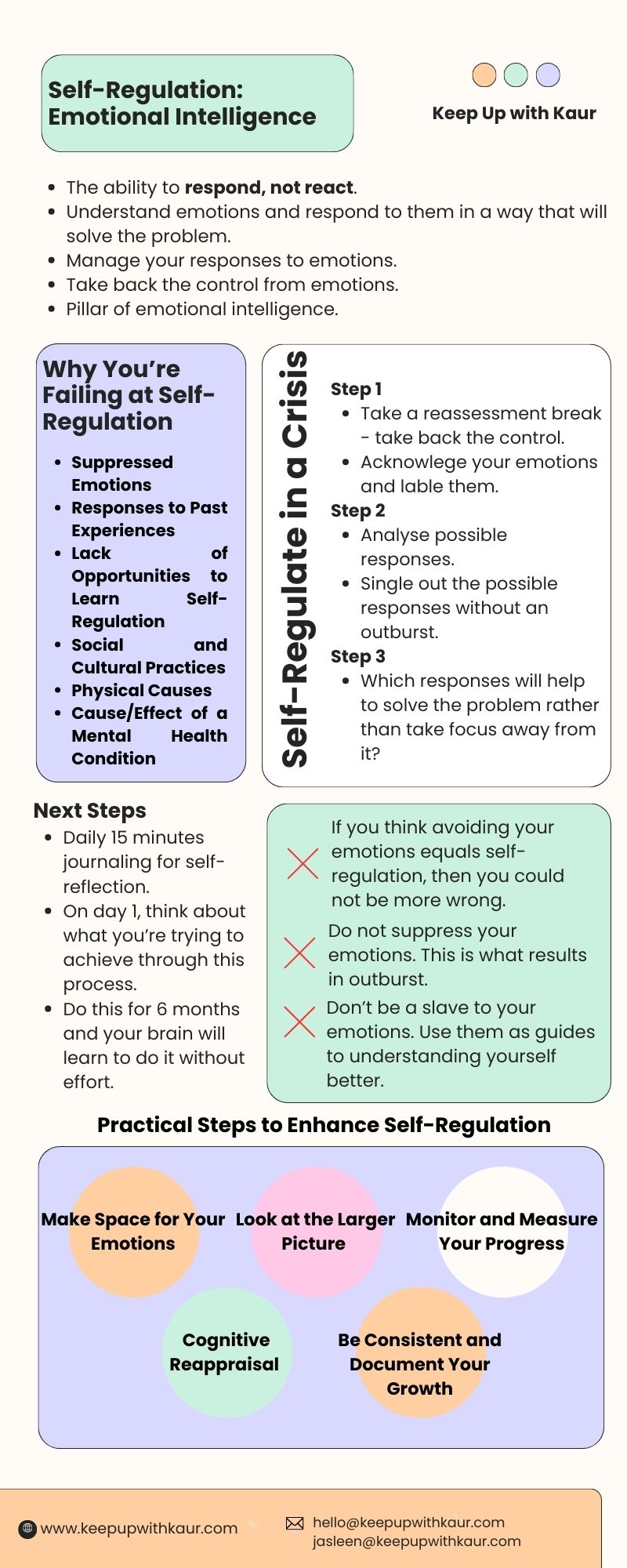 How To Self-Regulate Like A Pro: Emotional Intelligence 101